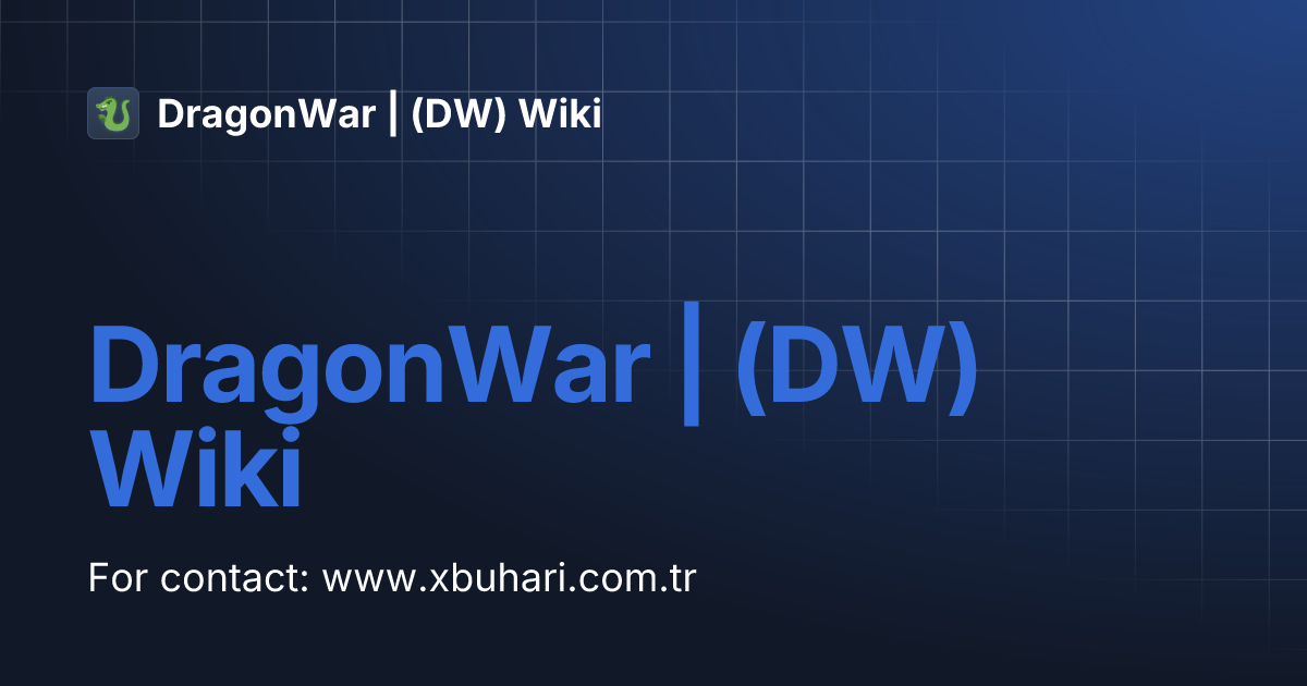 DragonWar | (DW) Wiki | DragonWar | (DW) Wiki